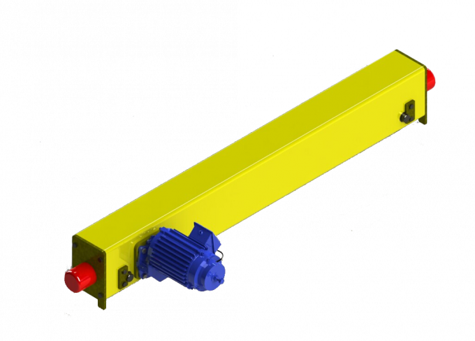 Single Girder Crane End Carriage Yellow 1t To 20t With Customized Span