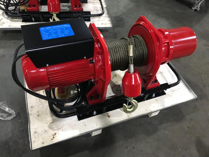 200Kg Lifting 3 Phase Electric Wire Rope Winch 220v