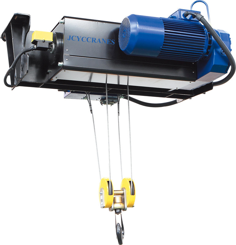 Dual Speed Small Electric Wire Rope Hoists Automatic Weighing System ...