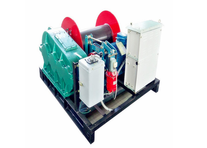 JCYC Electric Wire Rope Winch Gear Reducer Driving 0.5T-80T 30 m/min Speed