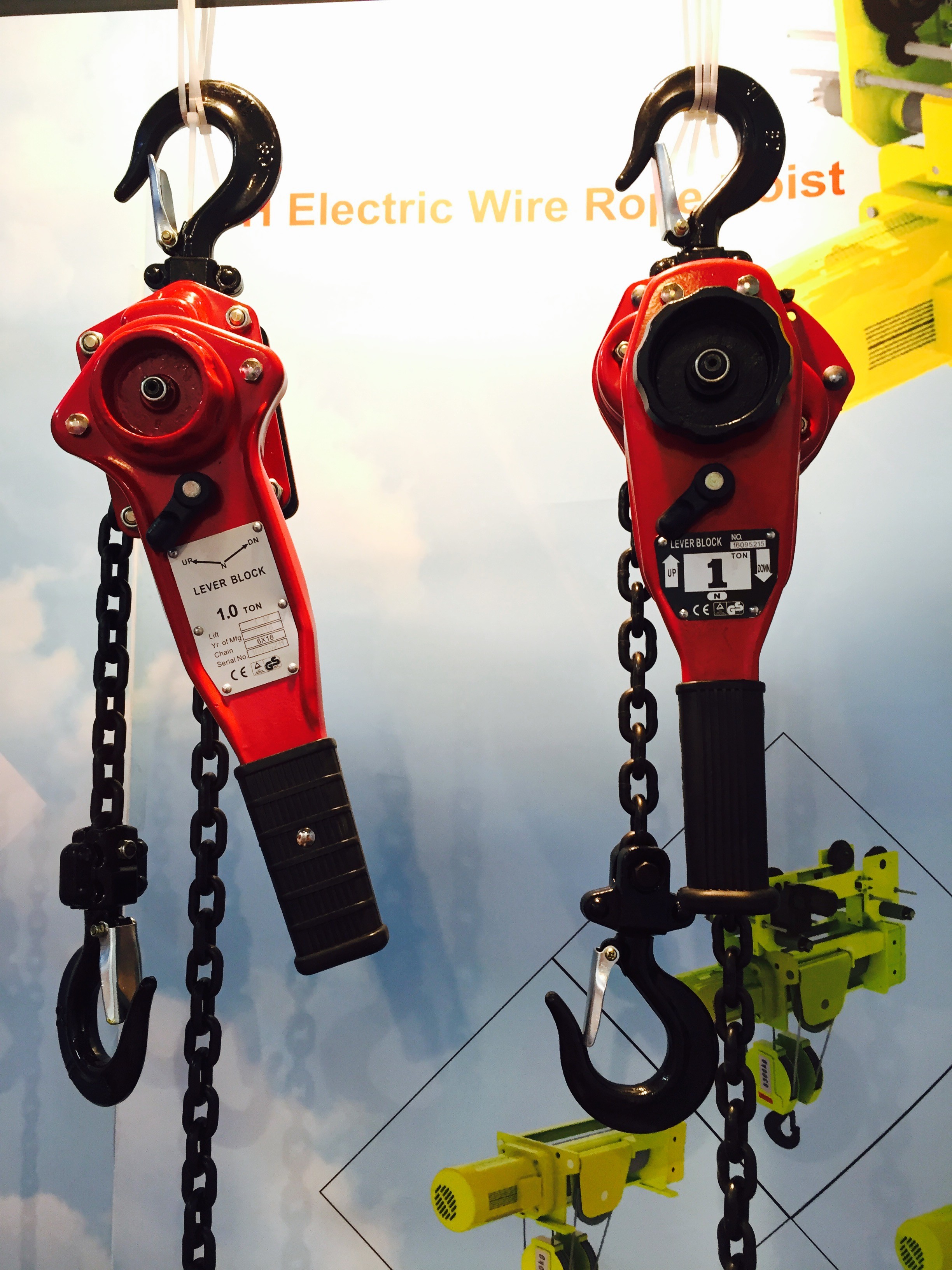 Lever Hoists and Lever Blocks with High-strength and Stamped Steel