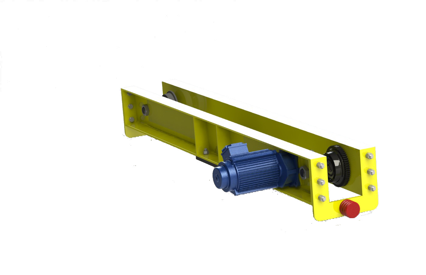 Underslung Suspension Bridge Crane End Carriage 5t 220V